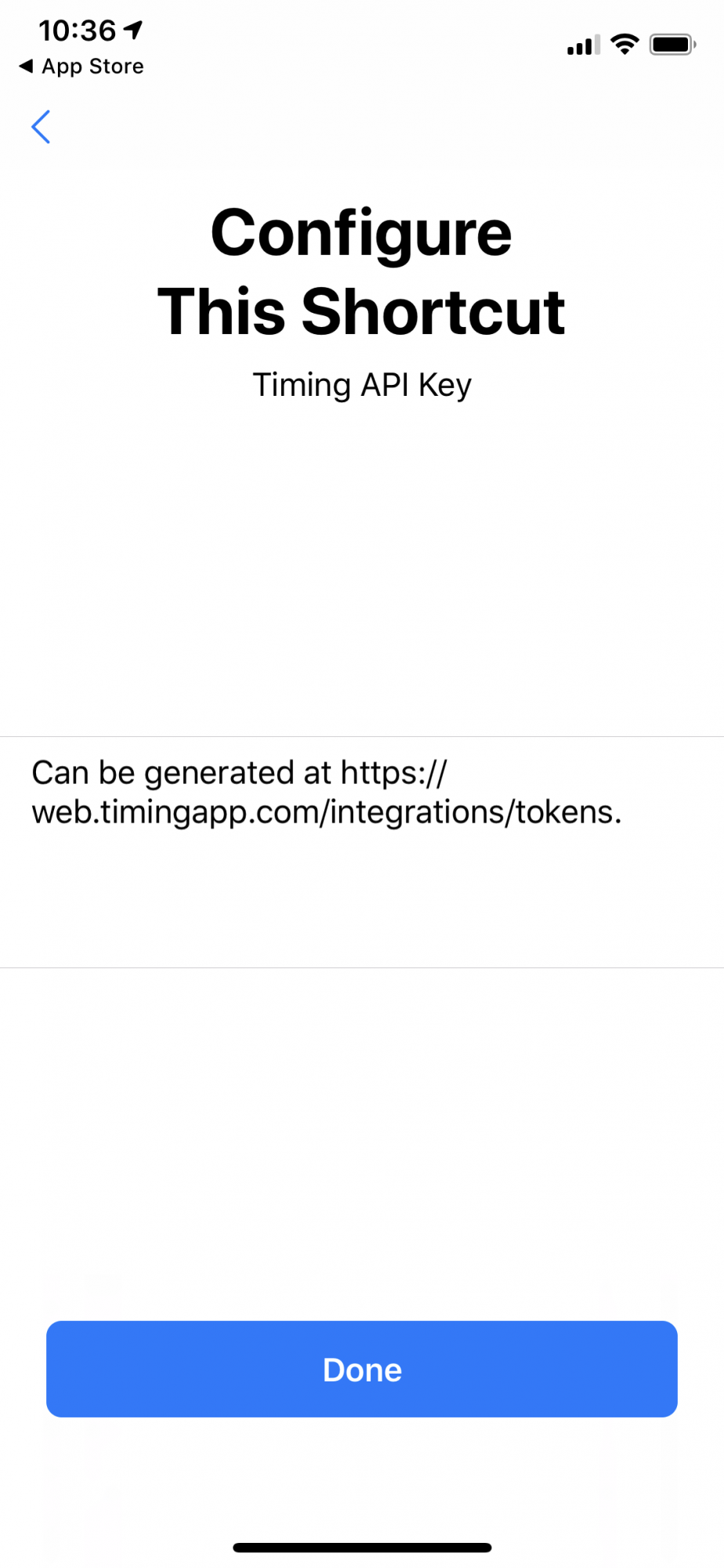 Automatic Time Tracking by using Siri shortcuts